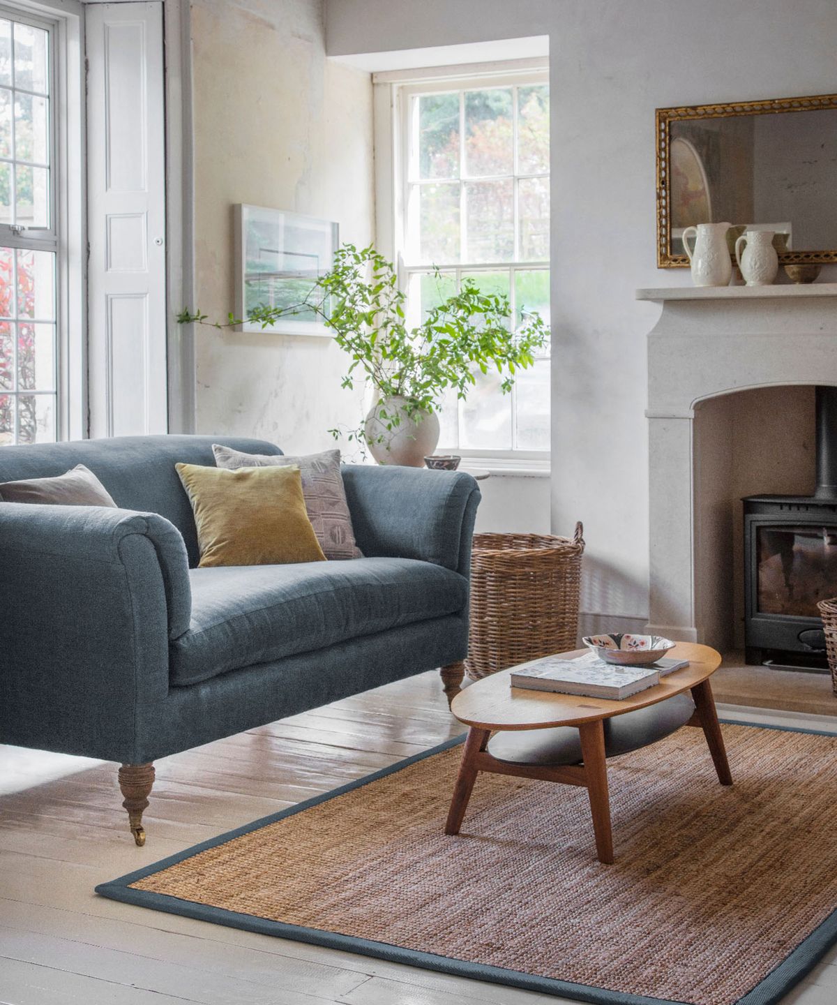 10 rustic living room ideas for a warm, characterful look | Homebuilding