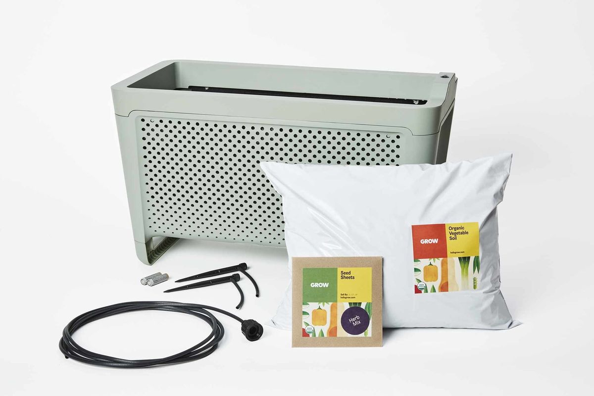 GROW Duo is a connected planter that lets you easily grow your own ...