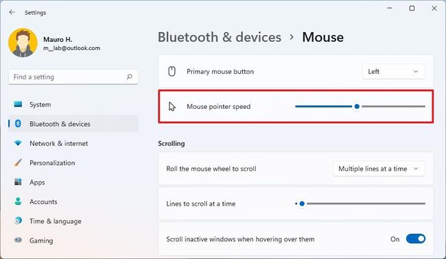 How to change mouse speed on Windows 11 | Windows Central
