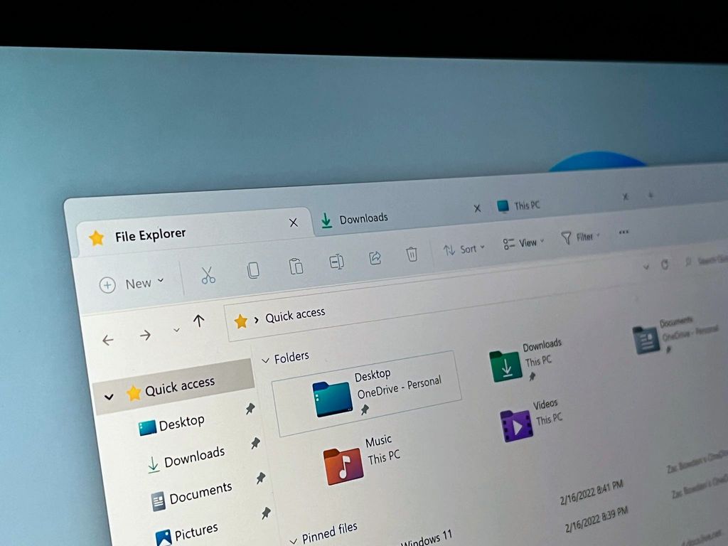 Microsoft rolls out Windows 11 tabs in File Explorer preview to the ...