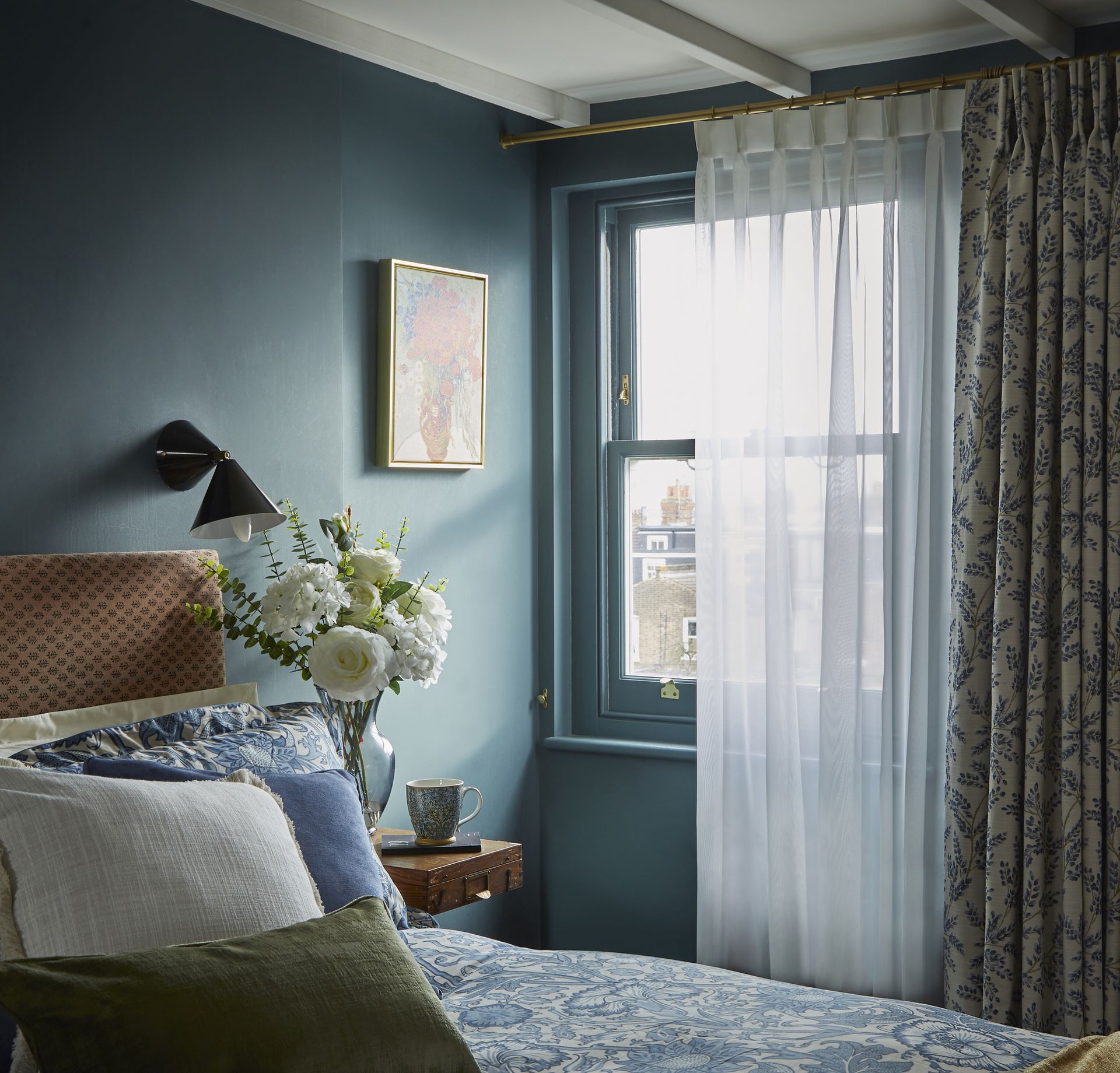 How do you layer sheer and blackout curtains? | Livingetc