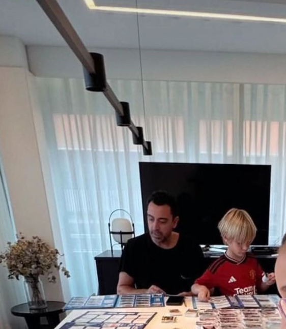 Manchester United have held talks with Xavi, with Spaniard teasing Red ...