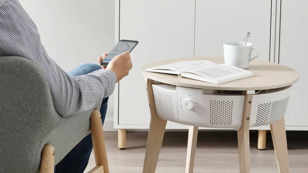 IKEA’s new 2-in-1 air purifier is a smart table and storage solution in ...