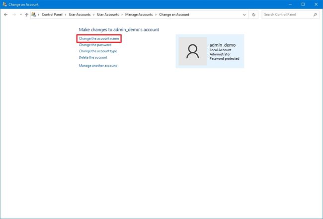 How to change sign-in account name on Windows 10 | Windows Central