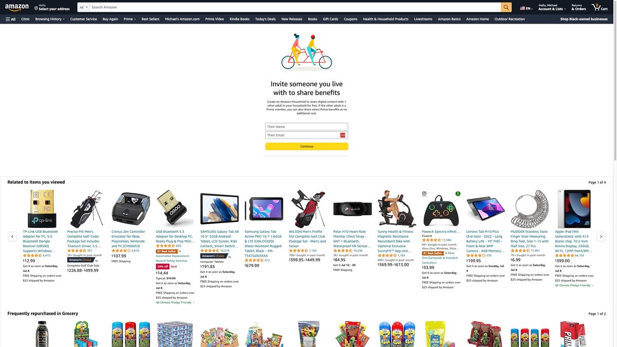 How to share your Amazon Prime account with friends and family ...