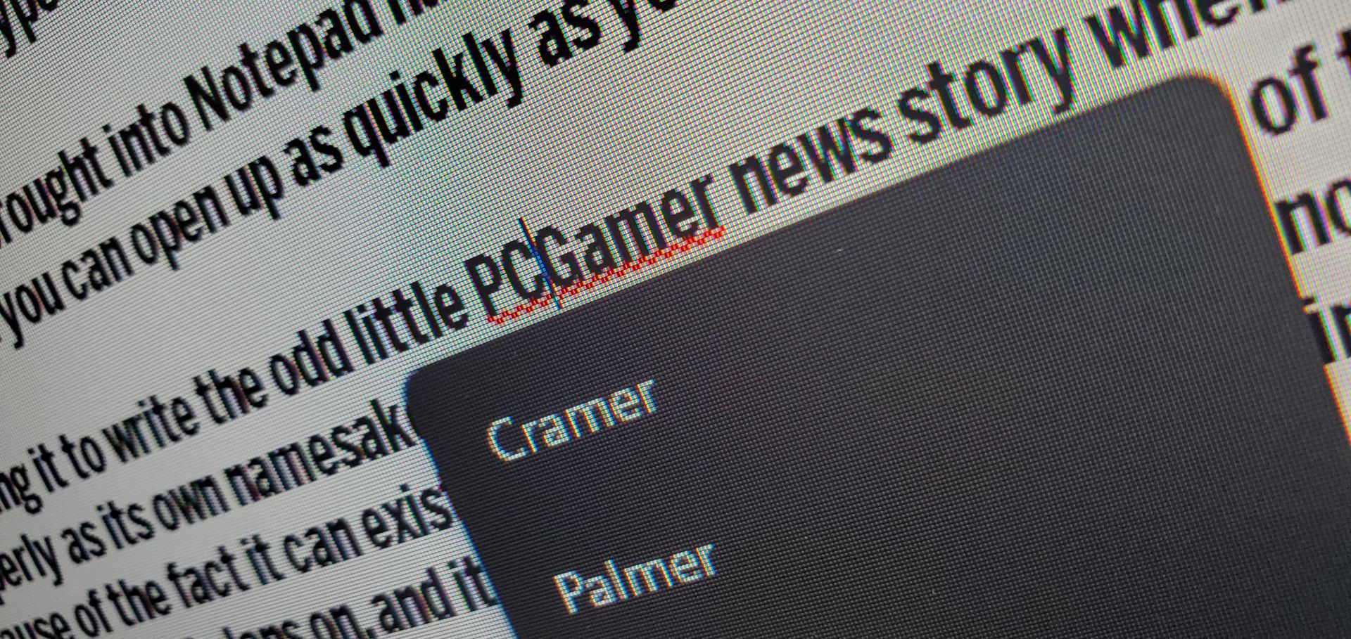 The latest Windows update means Notepad might now be my favourite word ...