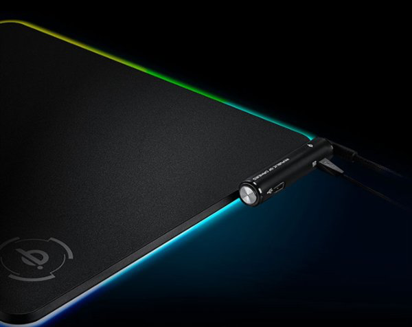 Asus' RGB Mouse Pad Doubles as a Wireless Charger | Tom's Guide