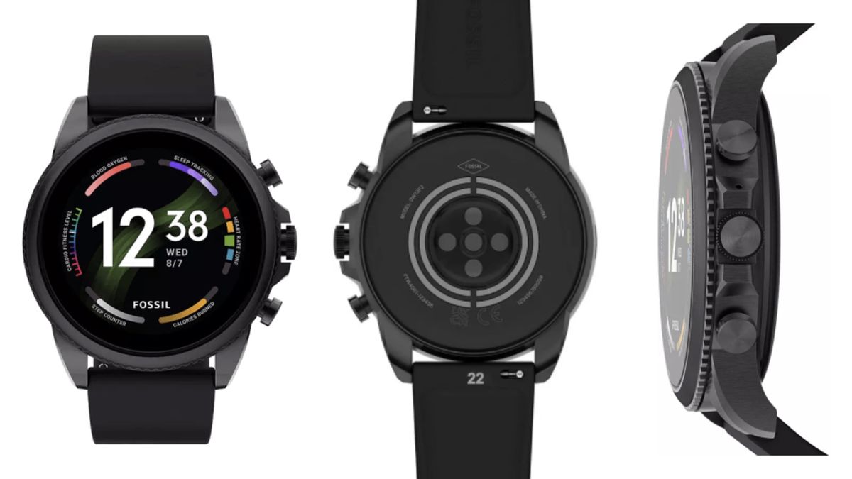 Fossil Gen 6 Wear OS smartwatch revealed in leaked images and specs ...