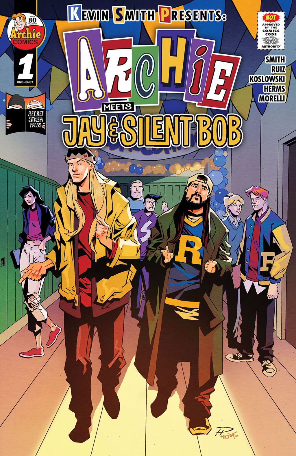 Jay and Silent Bob make their way to Riverdale in new covers for Kevin Smith's unlikely Archie ...