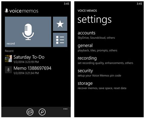 Voice Memos, a feature rich solution for quick and easy audio notes ...