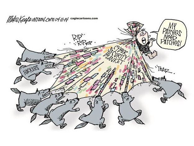 Political cartoon cyber security | The Week