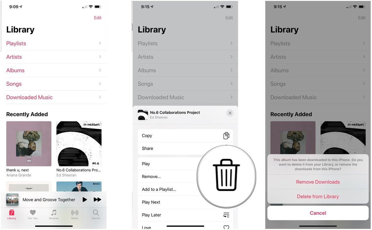 How to view, download, and delete music for offline use | iMore