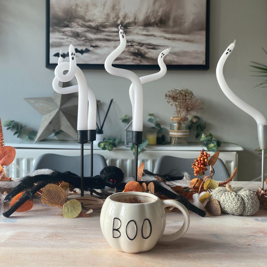 This DIY ghost candle hack is both spooky and adorable | Ideal Home
