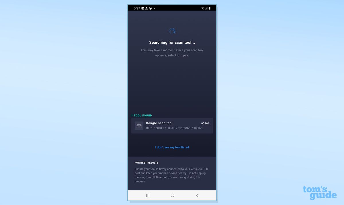 Innova CarScan Mobile 1000 review | Tom's Guide