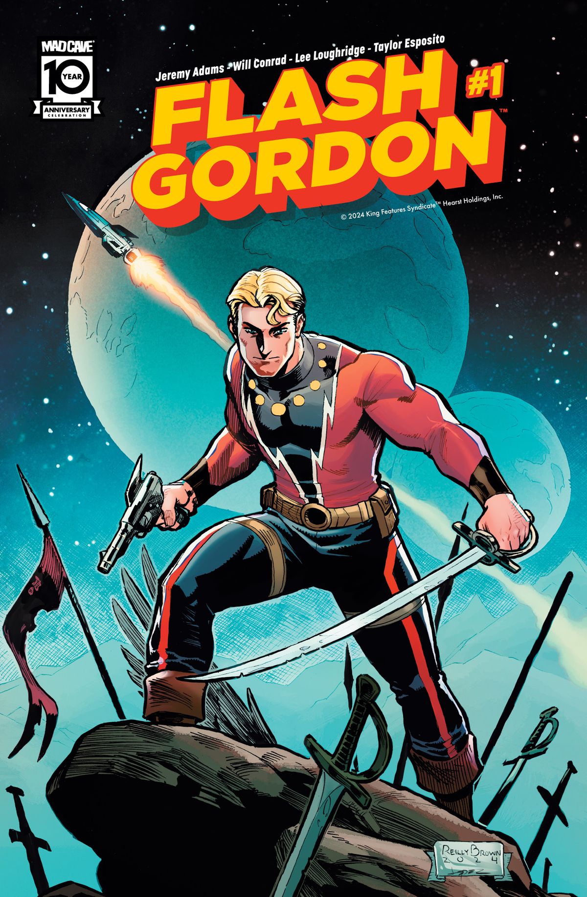 'Flash Gordon' returns to escape from a prison planet in new comic ...