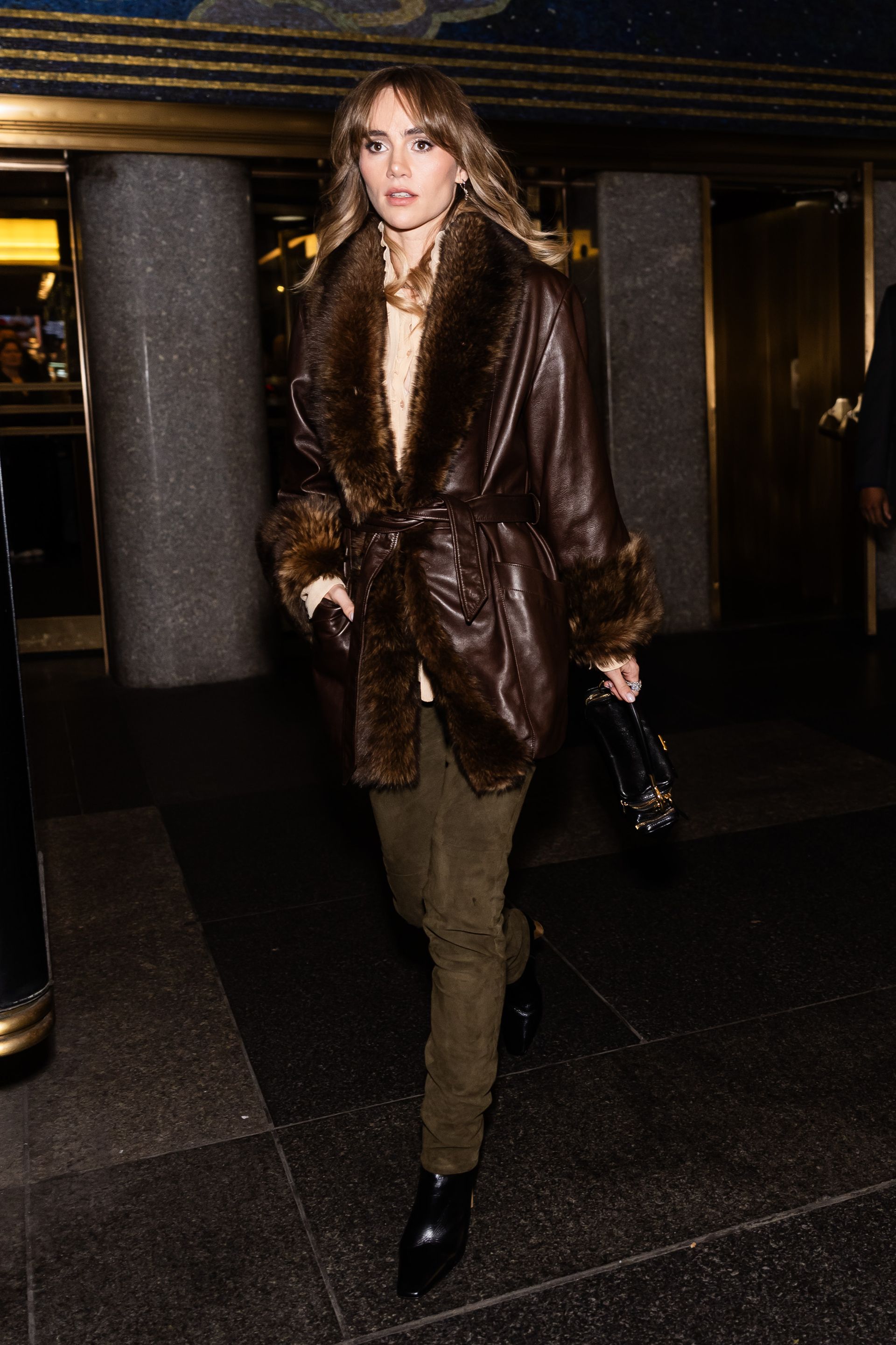 Celebrities Know That the Fur-Trim Coat Trend Is the Most Important of ...