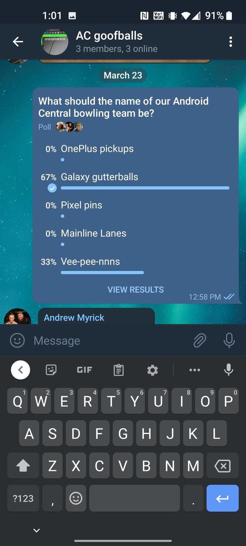How to create and share polls in Telegram | Android Central
