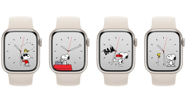The delightful new Snoopy Apple Watch face took a lot of work ...
