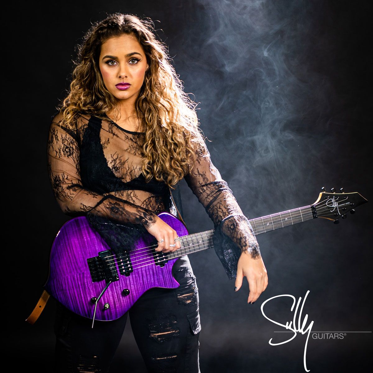 Viral Metallica-shredding TikTok star Zaria signs with Sully Guitars ...