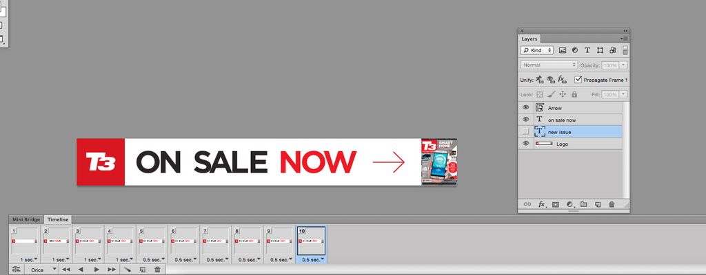 How to create an animated web banner in Photoshop | Creative Bloq