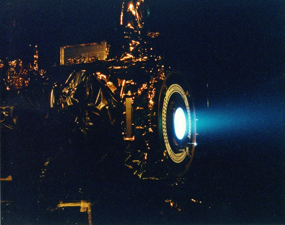 Space History Photo: Ion Engine Test Firing | Space