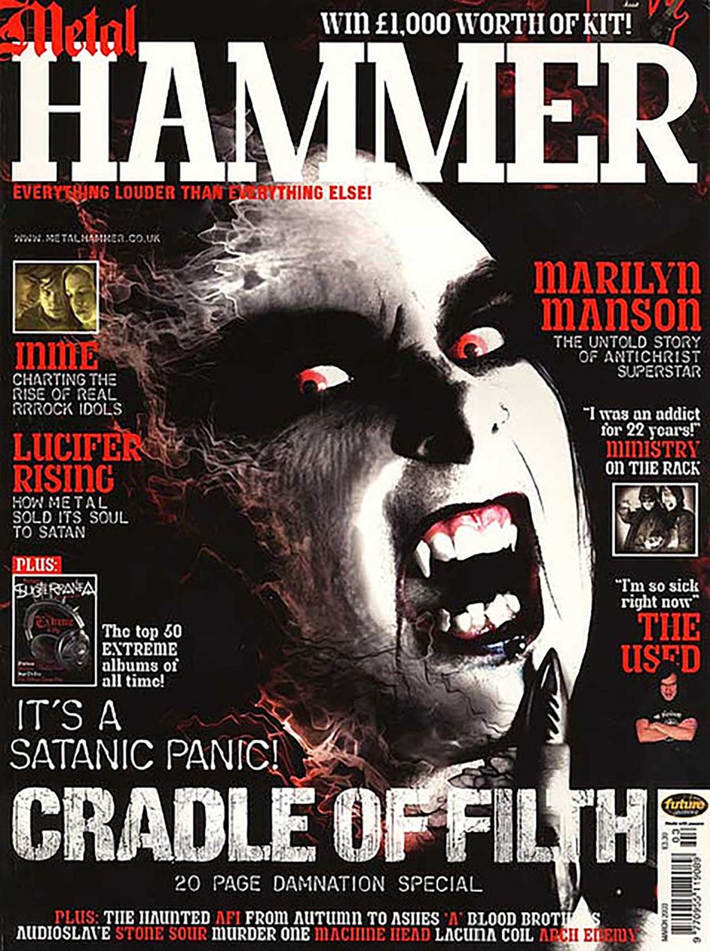 The 30 Greatest Metal Hammer Front Covers Of The Last 30 Years | Louder