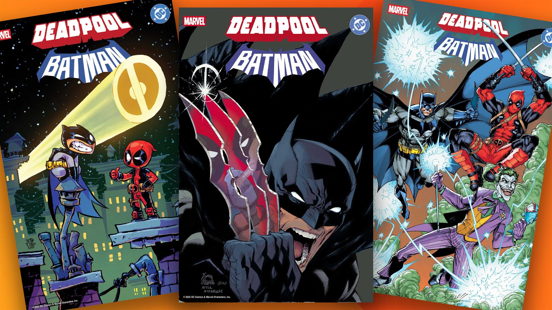 The new Batman x Deadpool comic covers are pure genius | Creative Bloq