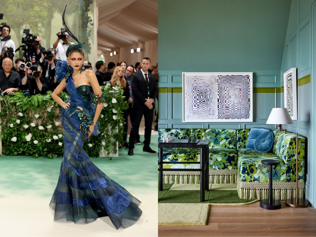 The Best Met Gala Looks as Interior Design Trends | Livingetc