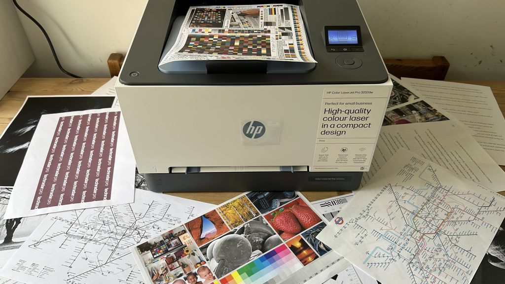 HP Color LaserJet Pro 3201dw (3202dw) laser printer review | TechRadar