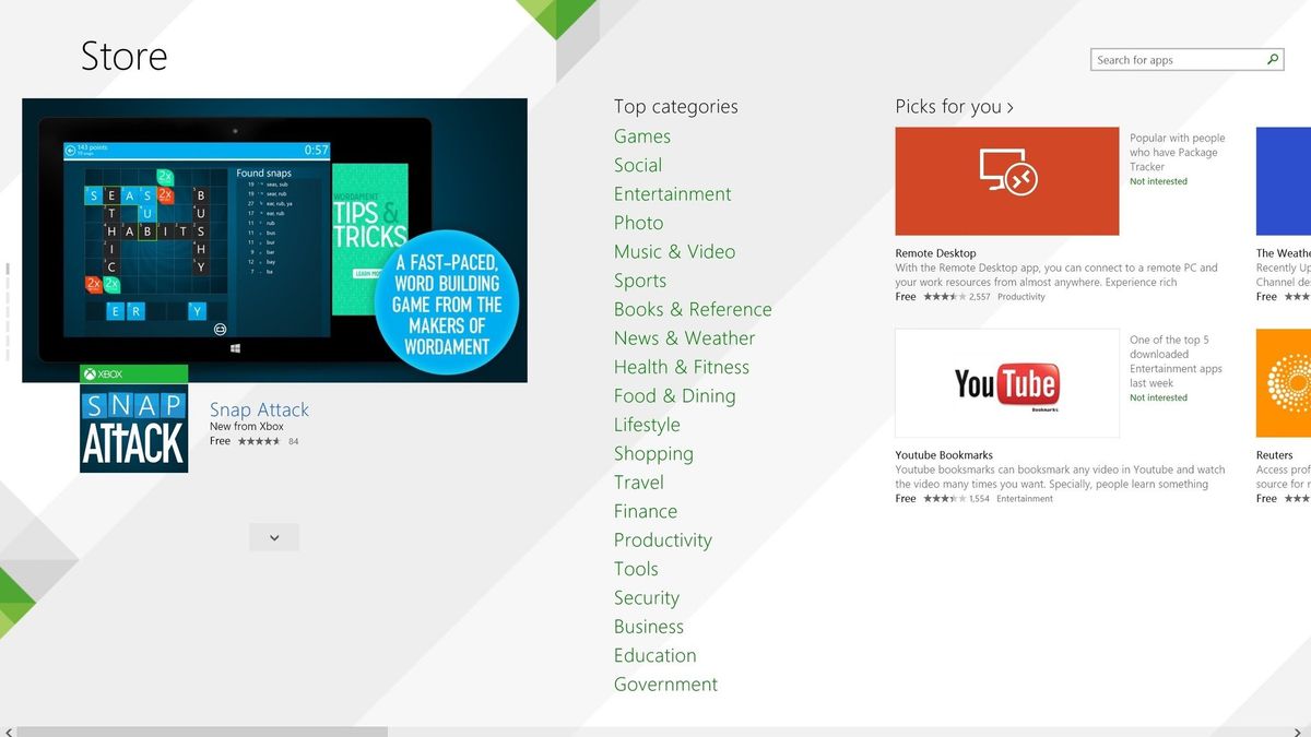Microsoft overhauls Windows 8.1 Store, makes finding things easier (and ...