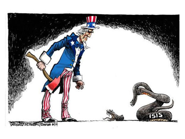 Editorial cartoon world ISIS US | The Week