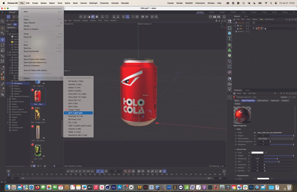 How to take a 3D asset from Cinema 4D to After Effects | Creative Bloq