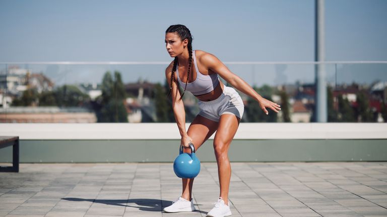 How to do a kettlebell swing to build a stronger core | Fit&Well