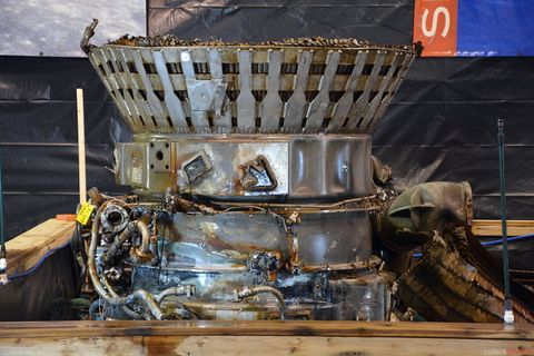 Amazon CEO's Moon Rocket Engines Being Conserved in Kansas | Space