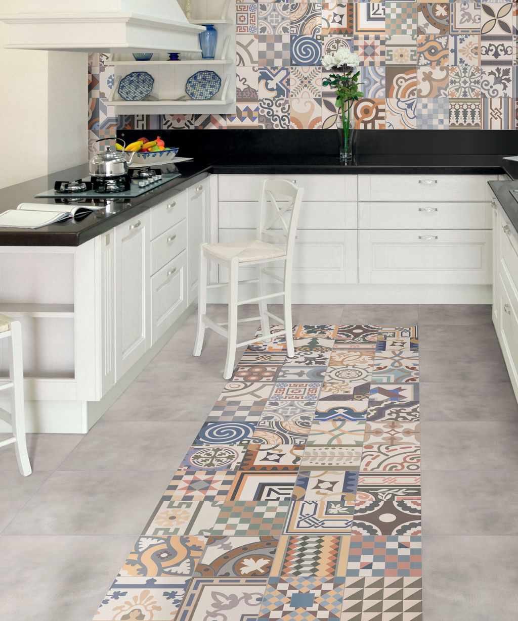 Kitchen floor tile ideas – 16 stylish tile designs for kitchen floors ...