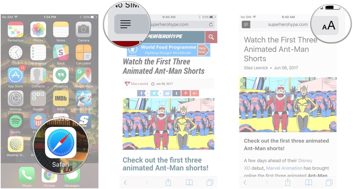 How to use Reader View in Safari on iPhone and iPad | iMore