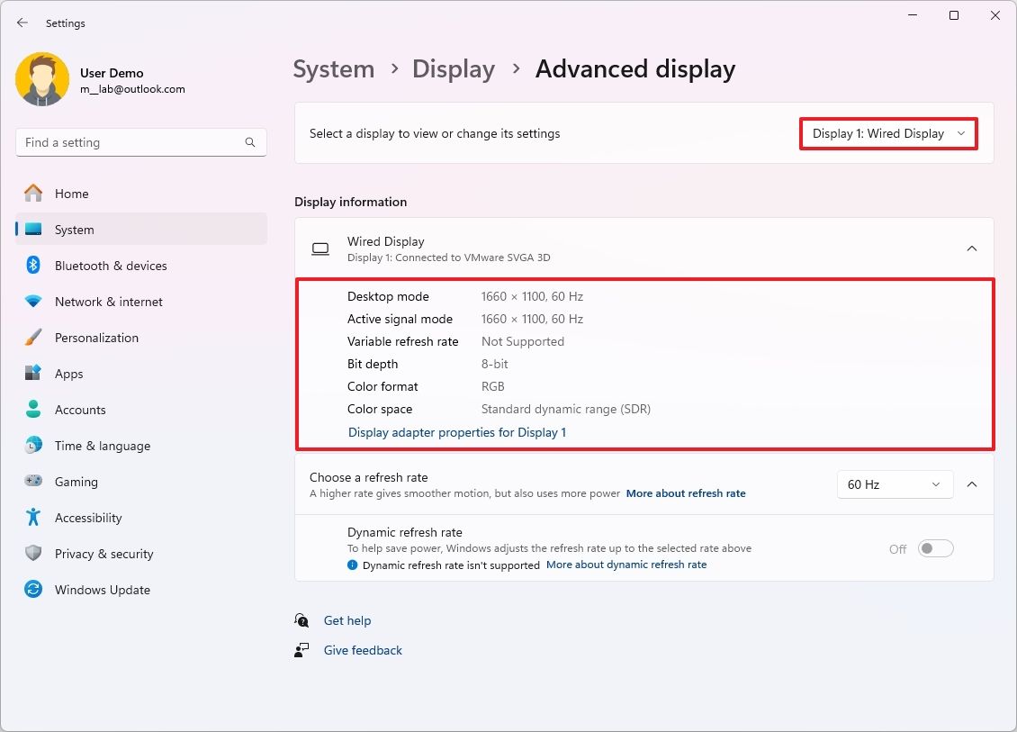 Confirm your display details and features on Windows 11 | Windows Central