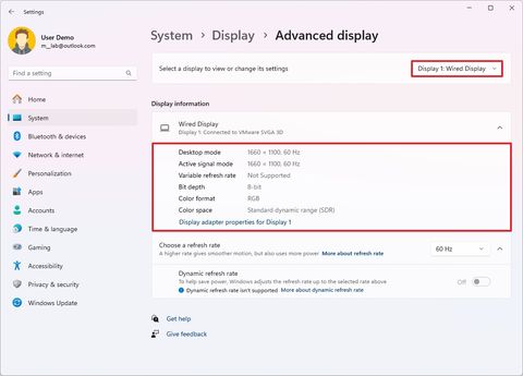 Confirm your display details and features on Windows 11 | Windows Central