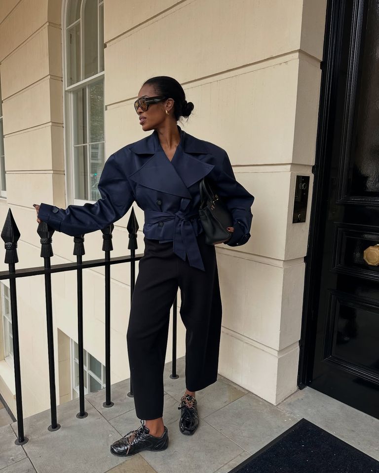 These 7 London Trainer Outfits Will Always Look Chic | Who What Wear