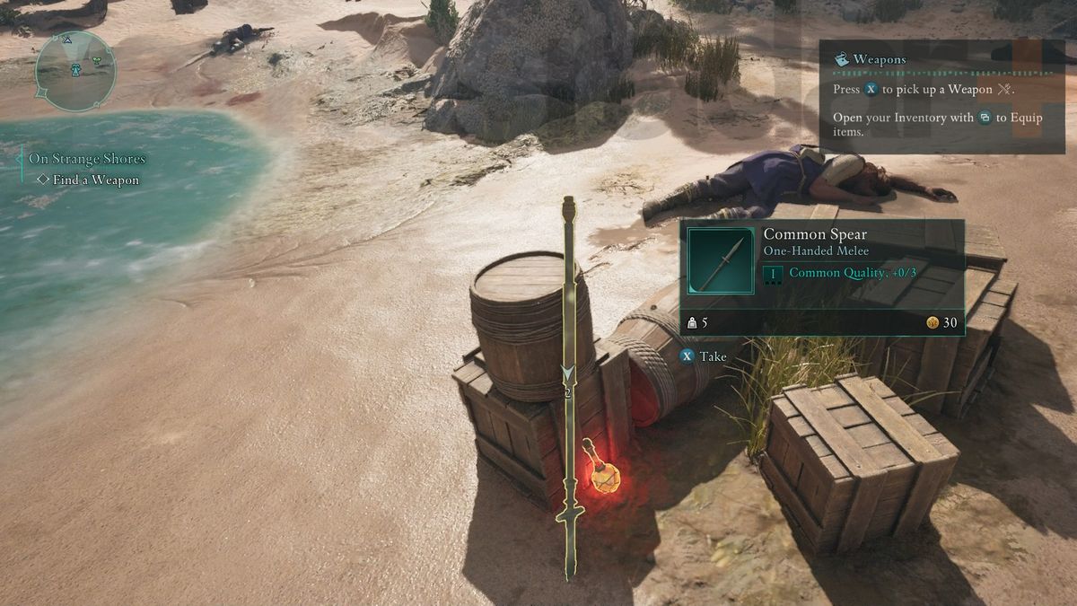 Avowed starting weapons explained | GamesRadar+