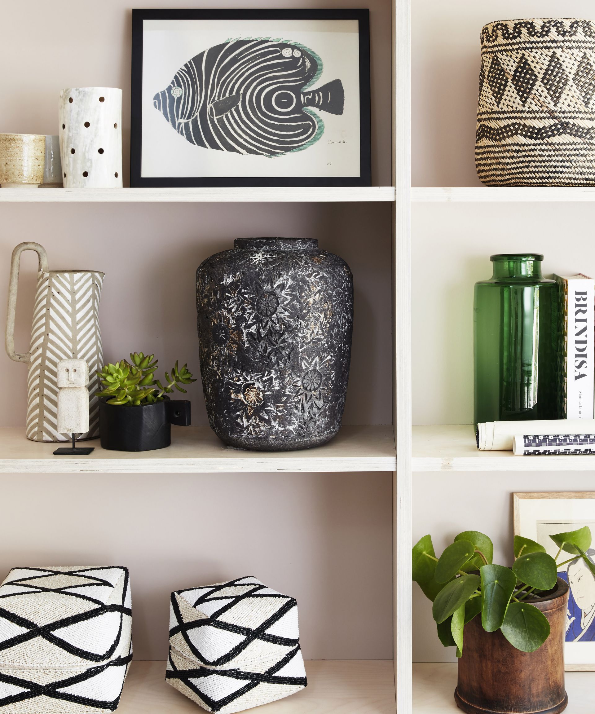 Joanna Gaines's diagonal shelving tip will balance your home | Homes ...