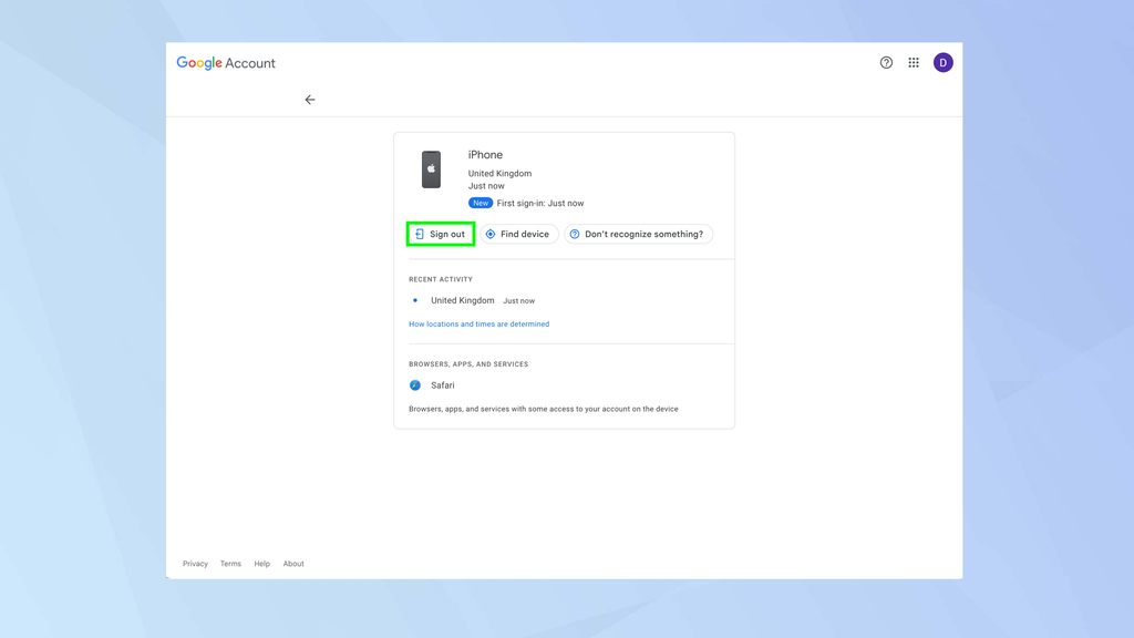 How to log out of Gmail | Tom's Guide