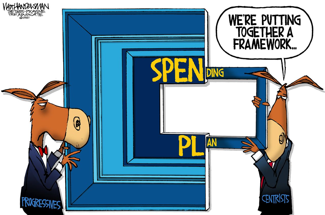 7 brutally funny cartoons about Democratic infighting | The Week