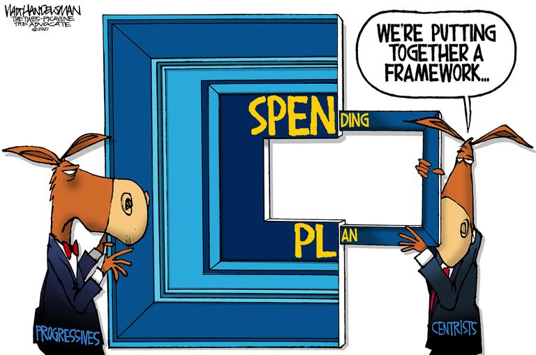 7 brutally funny cartoons about Democratic infighting | The Week