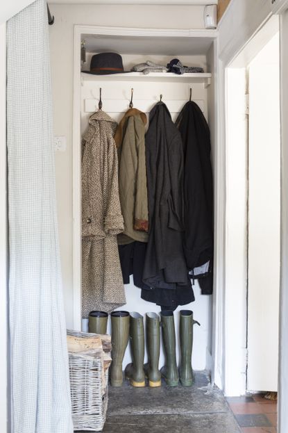 How to organize coats – 5 space-saving ways | Homes and Gardens