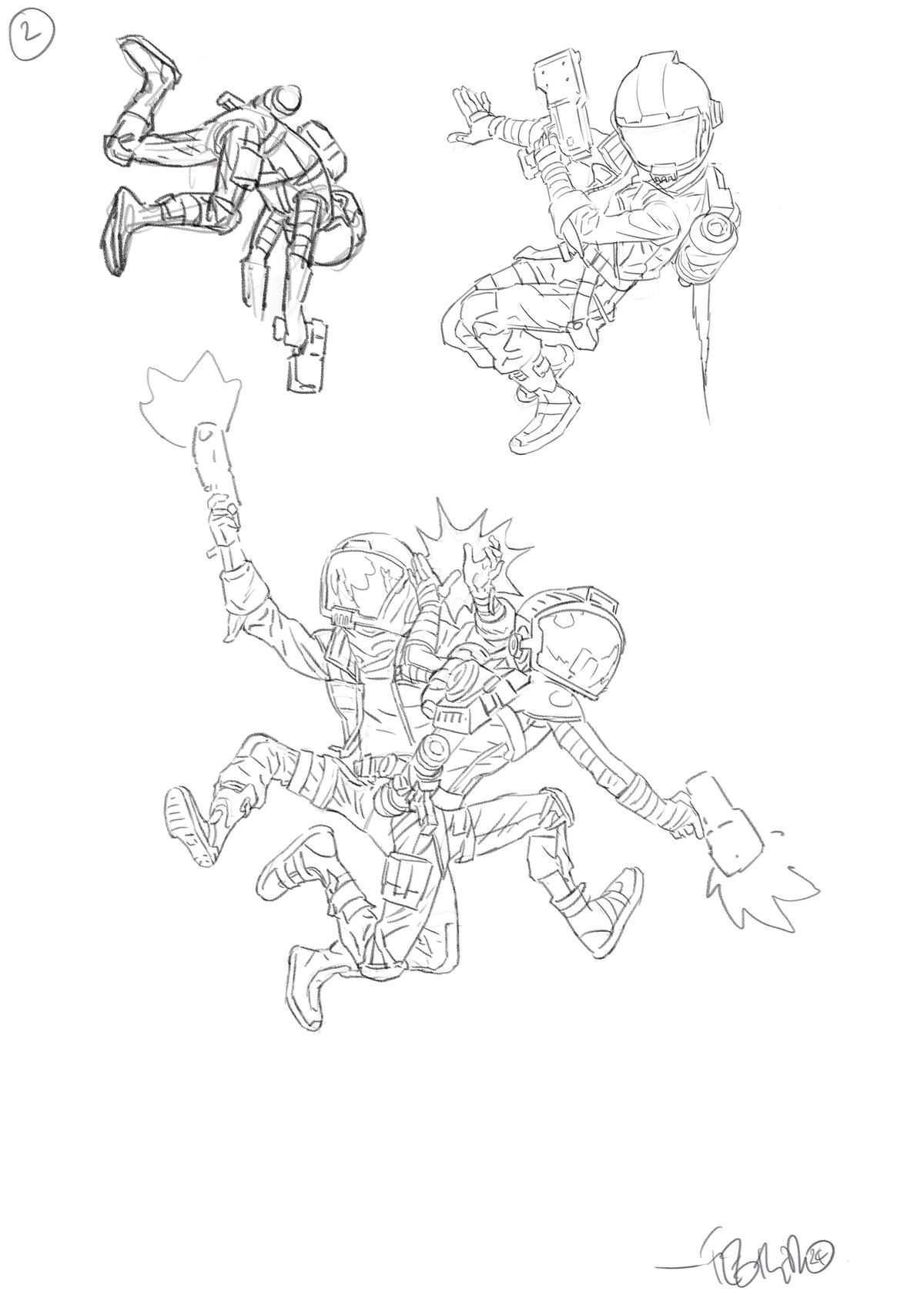 How to plan and paint vibrant video game poster art: Duncan Fegredo ...