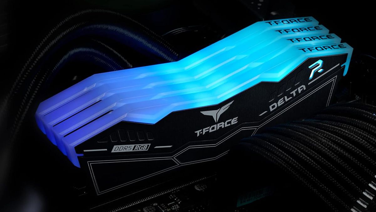 TeamGroup T-Force Delta RGB DDR5: the best DDR5 RAM you're going to ...