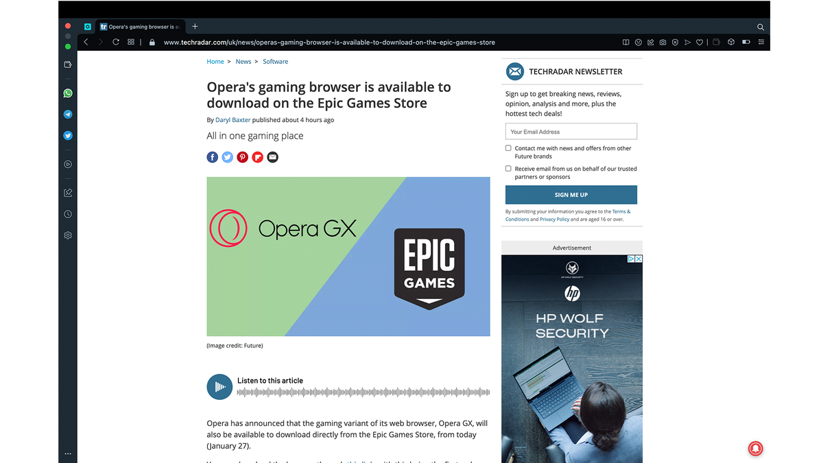 We talk to Opera about why we should care about a new crypto browser ...