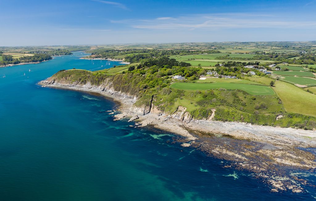 The incredible clifftop manor with a history full of smugglers and ...