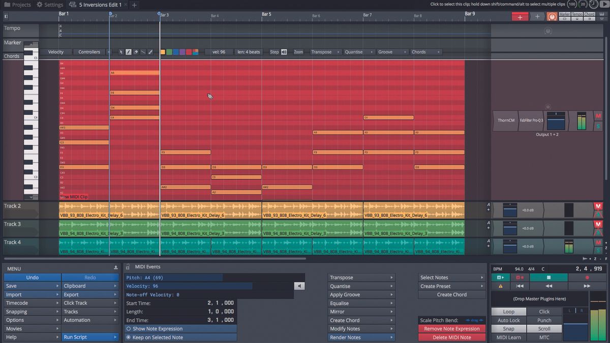 How to use inverted and opening chords to create smoother pad parts ...